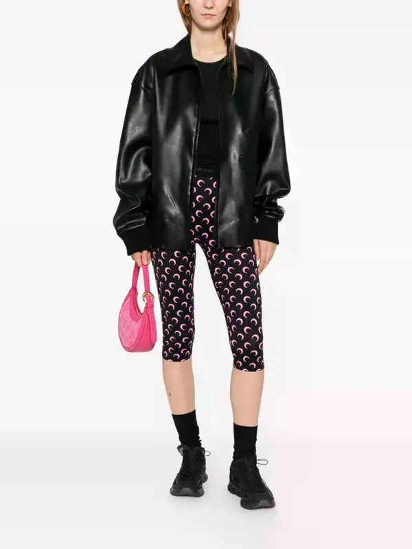 MARINE SERRE Moon-printed Shorts