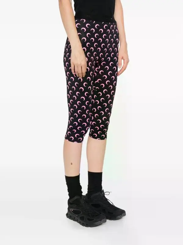 MARINE SERRE Moon-printed Shorts