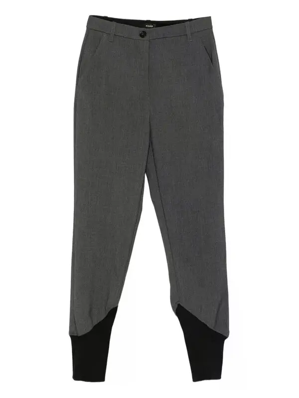 Pinko Paneled Ankle Cuff Trousers