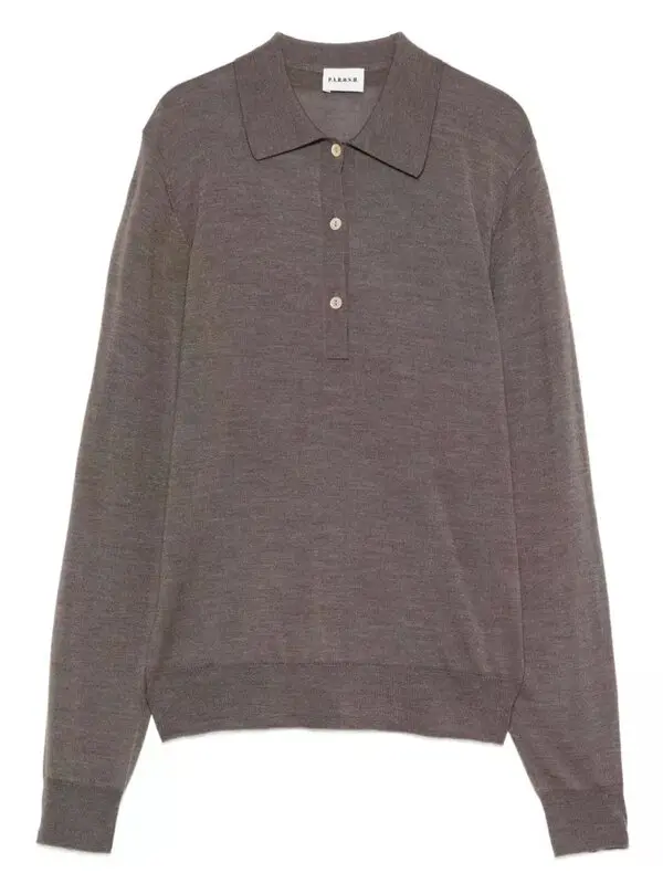 P.a.r.o.s.h Buttoned Collar Sweater