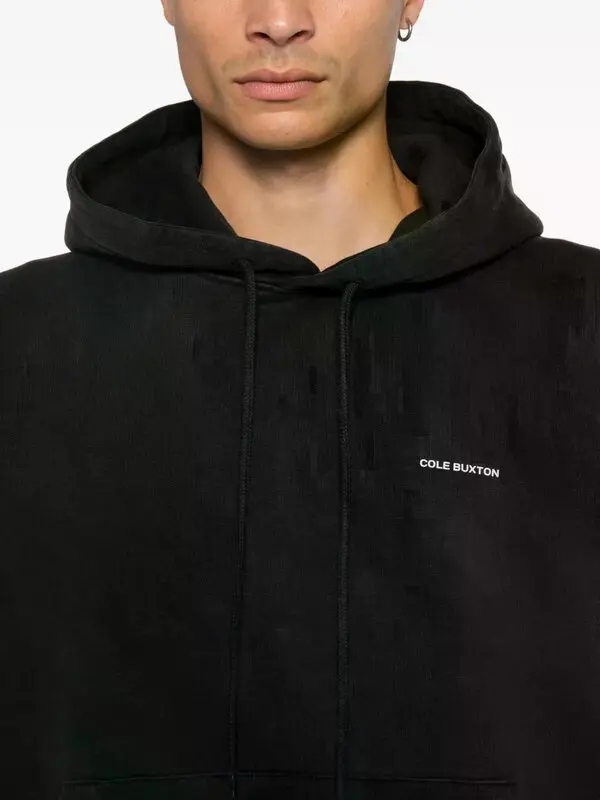 COLE BUXTON Pouch Hooded Sweatshirt