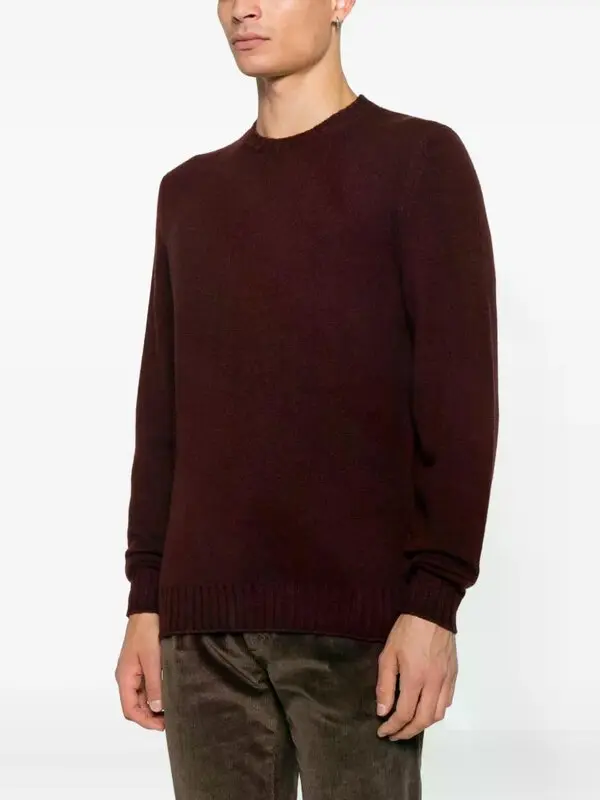 FILIPPO DE LAURENTIIS Ribbed Wool Sweater