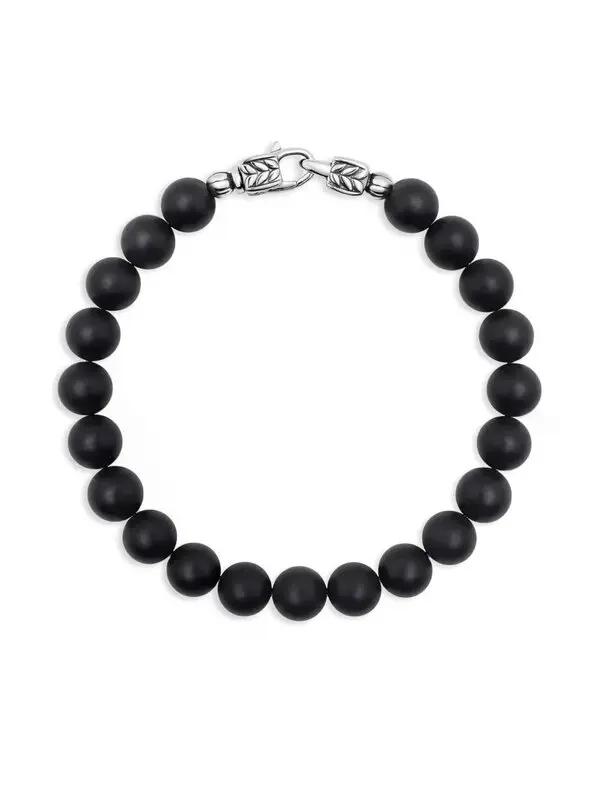 NIALAYA JEWELRY Healing Onyx Stone Bracelet - Black