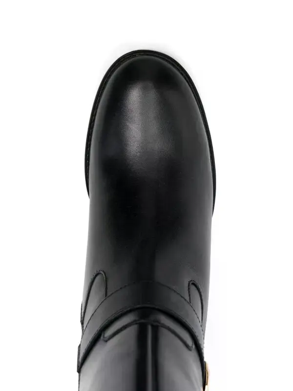Geox Knee-high Boots With Buckle Detail