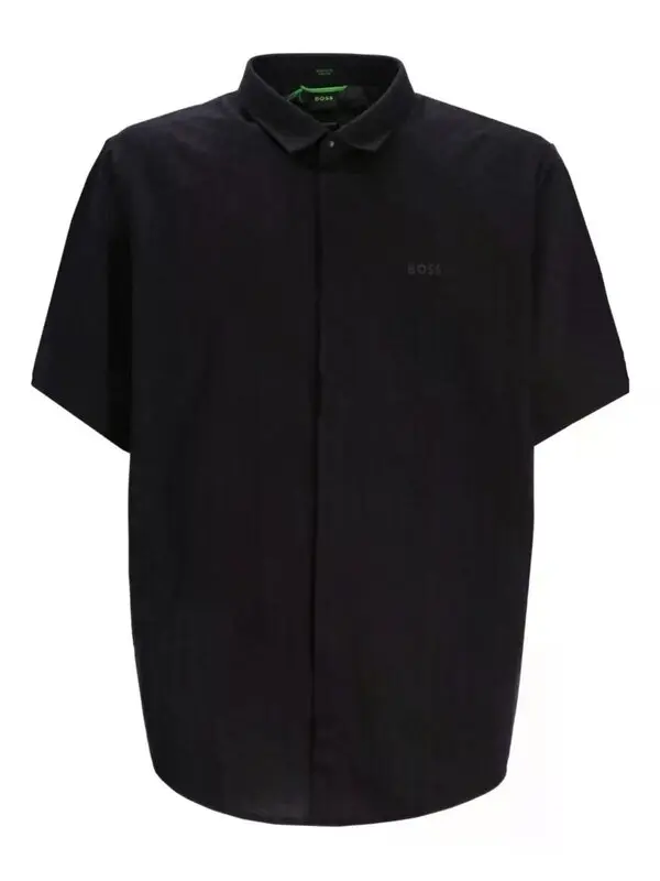 BOSS Cotton Shirt - Black