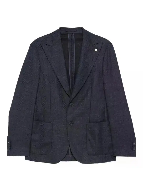 LUIGI BIANCHI MANTOVA Button Blazer