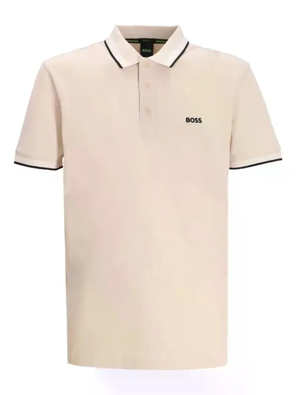 BOSS Paddy Polo Shirt - Neutrals