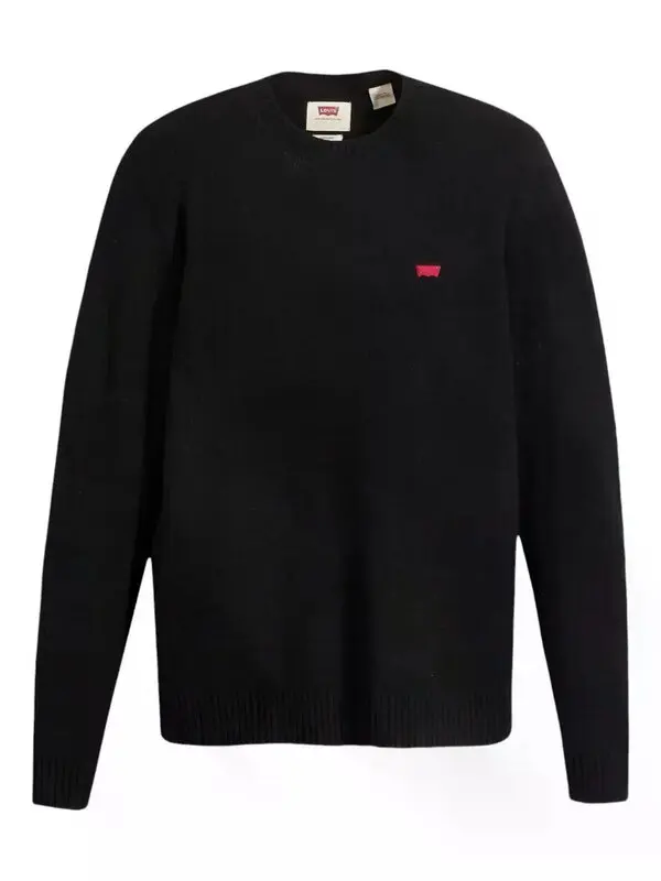 LEVI'S Logo-patch Crew-neck Sweater