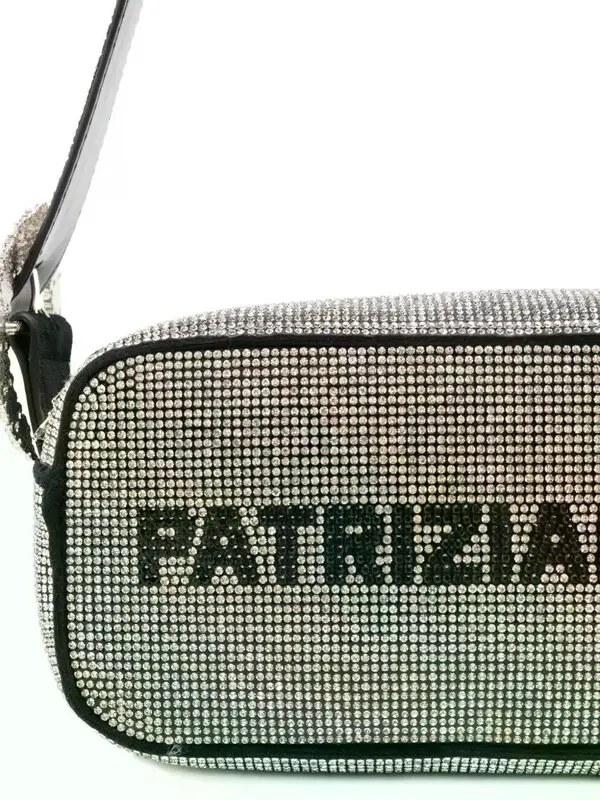 Patrizia Pepe Crystal-embellished Shoulder Bag
