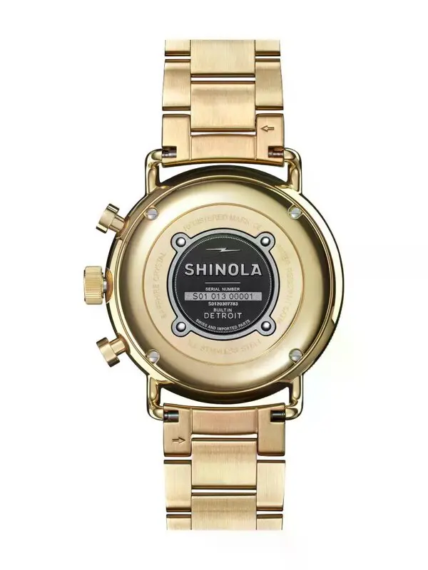 Shinola Stainless Steel 42mm Watch