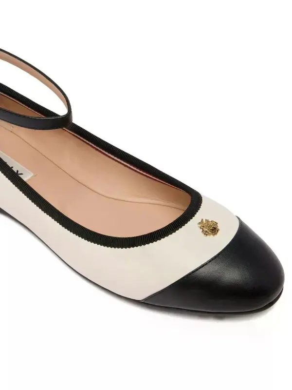 Bally Ysla Ankle-strap Ballet Flats