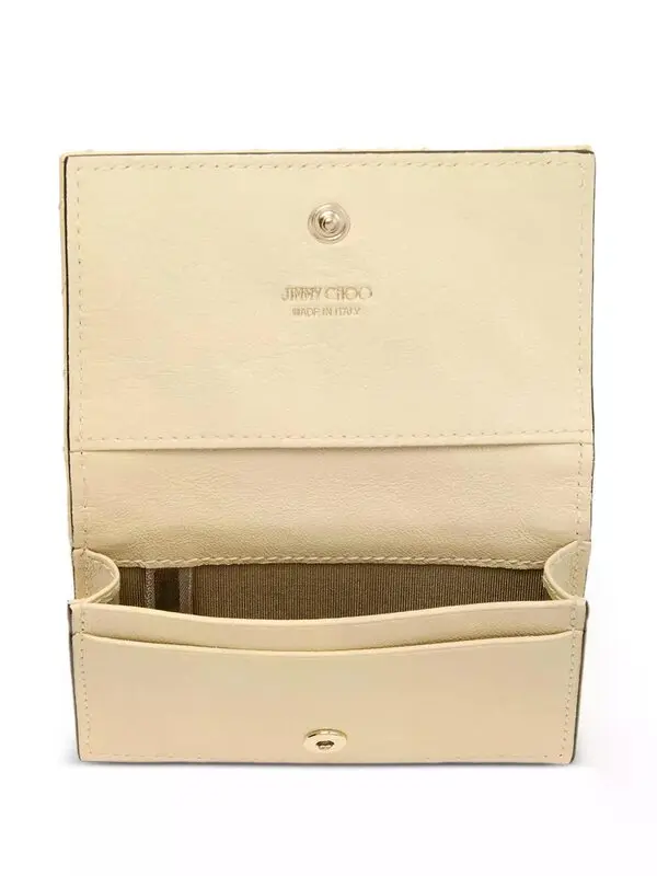 JIMMY CHOO Curve Nello Quilted Card Holder