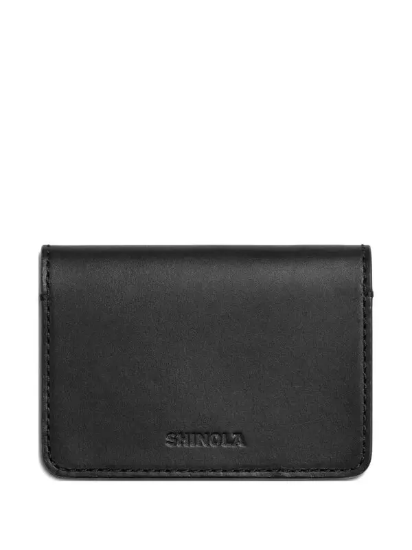 Shinola Leather Cardholder - Black