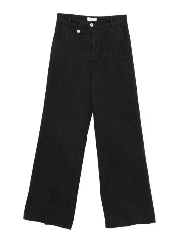 40WEFT Pressed-crease Trousers