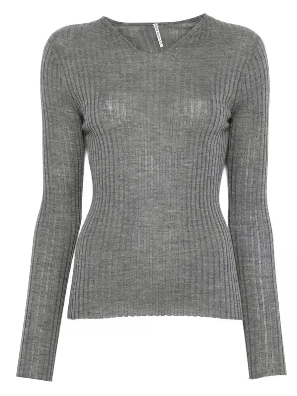 Liviana Conti Lara Ribbed Knit Sweater