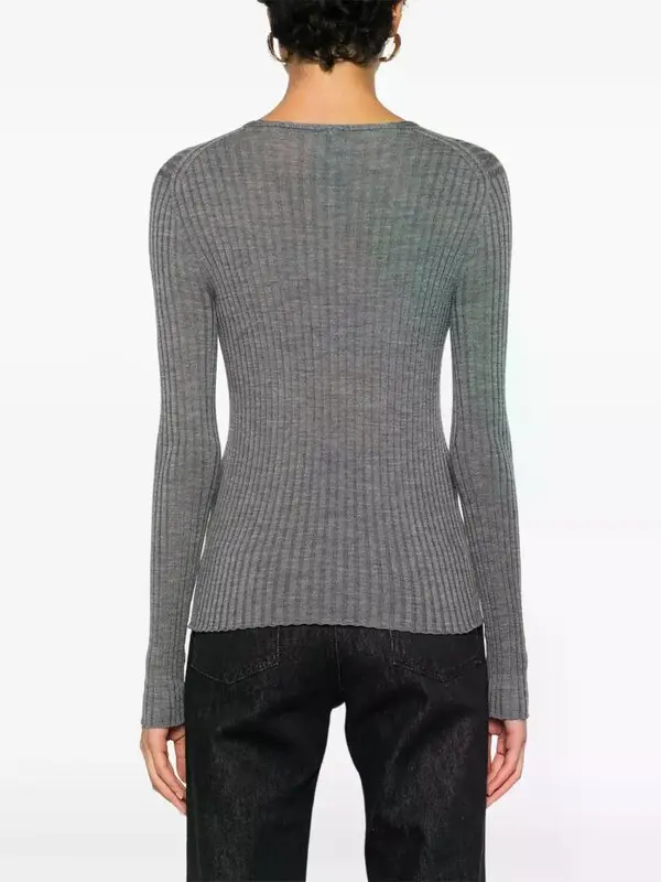 Liviana Conti Lara Ribbed Knit Sweater