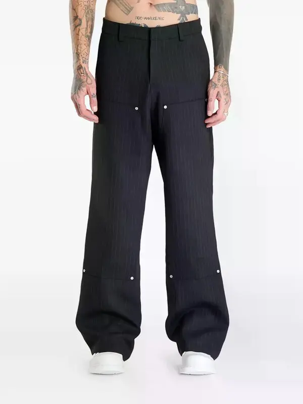 MISBHV Pinstriped Carpenter Trousers