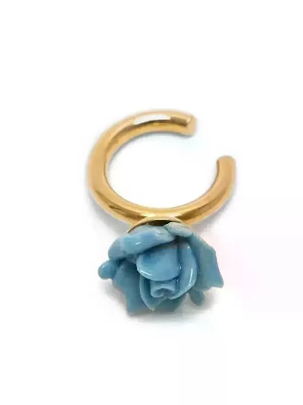 ANDRES GALLARDO Mini Rose Earring