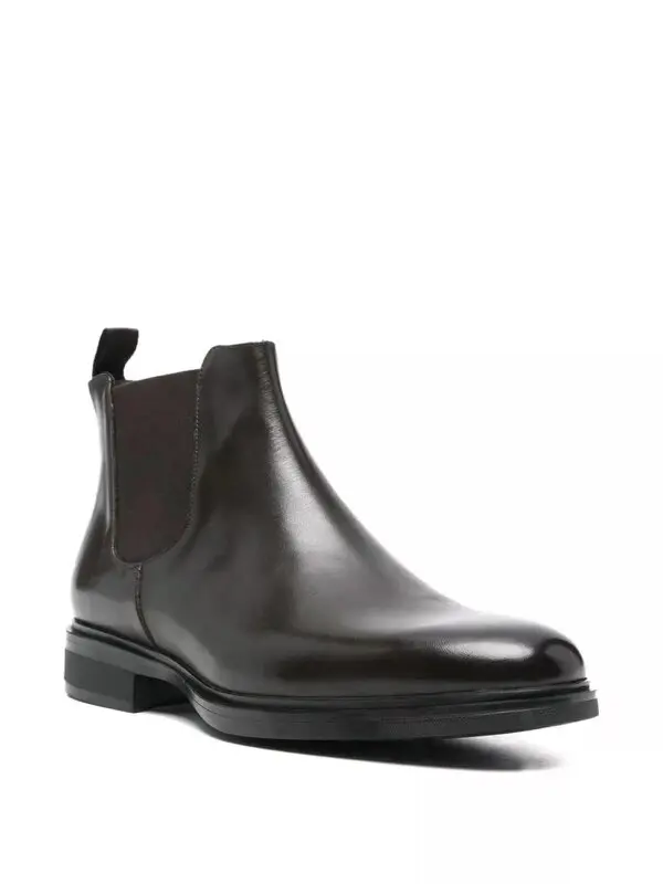 Corneliani Pull-tab Chelsea Boots