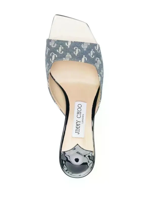 JIMMY CHOO 75mm Zania Sandals
