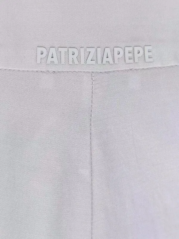 Patrizia Pepe Embossed Detail Trousers