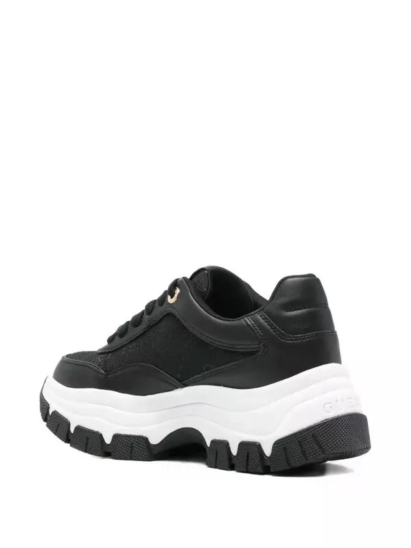 Guess 73mm Berrett 4g Logo Sneakers - Black