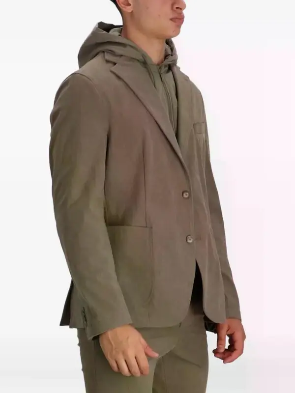 BOSS Hooded Corduroy Jacket
