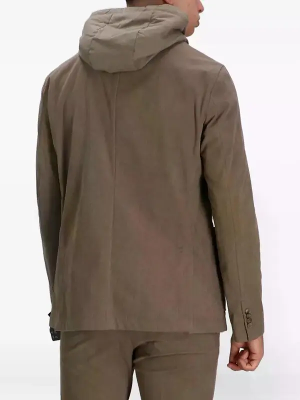 BOSS Hooded Corduroy Jacket