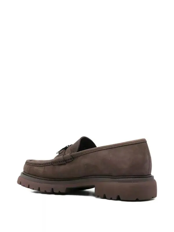 FERRAGAMO Gancini-buckle Loafers
