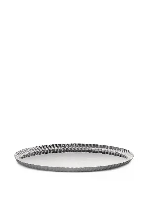 ALESSI Xjin Kuramoto Tray - Silver