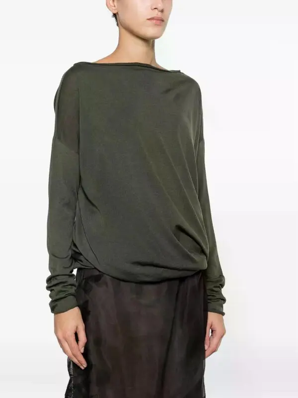 Liviana Conti Boat-neck Long-sleeve Knit