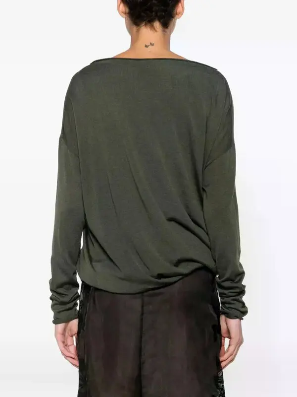 Liviana Conti Boat-neck Long-sleeve Knit