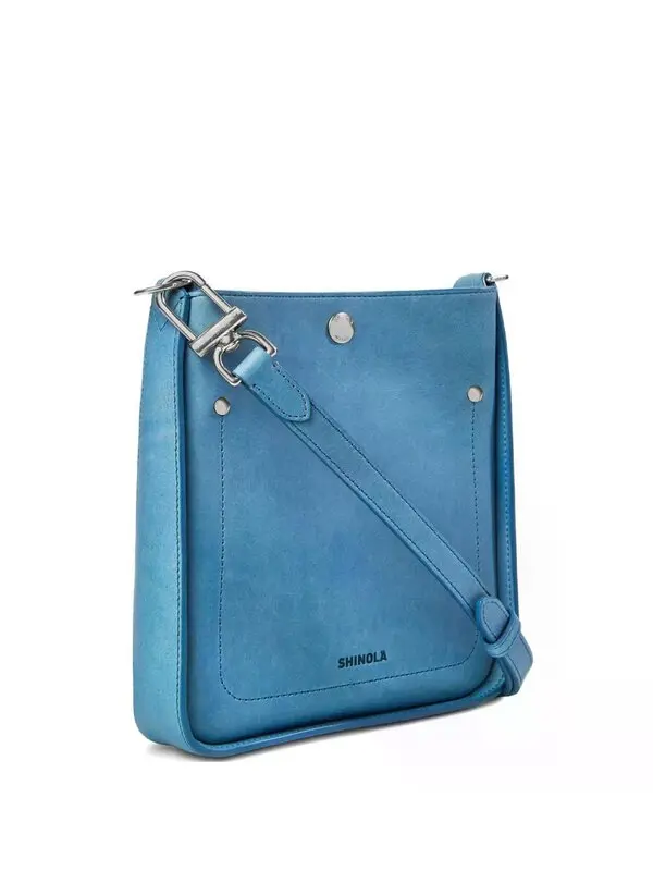 Shinola Studded Strap Satchel