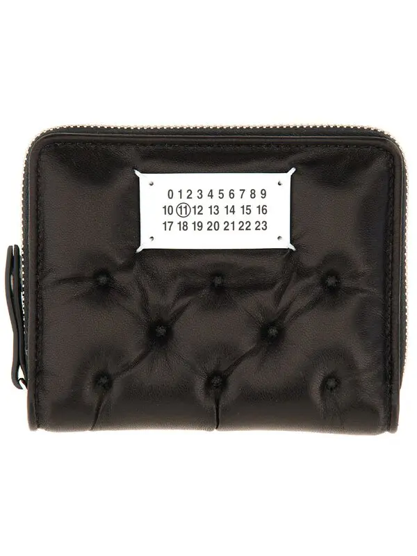MAISON MARGIELA Zipper Around" Wallet - Black