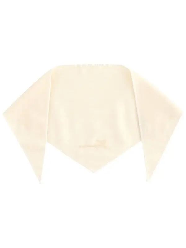 Jacquemus Cashmere" Bandana - White