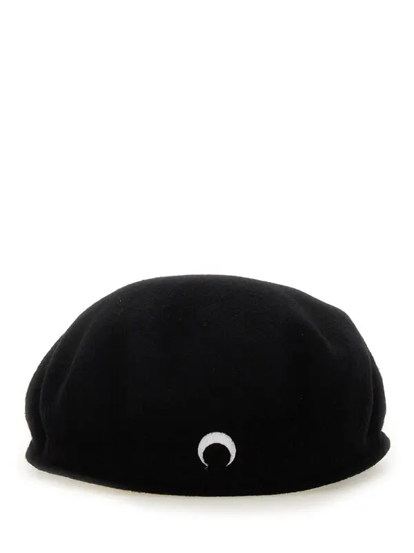 MARINE SERRE Logo Cap - Black
