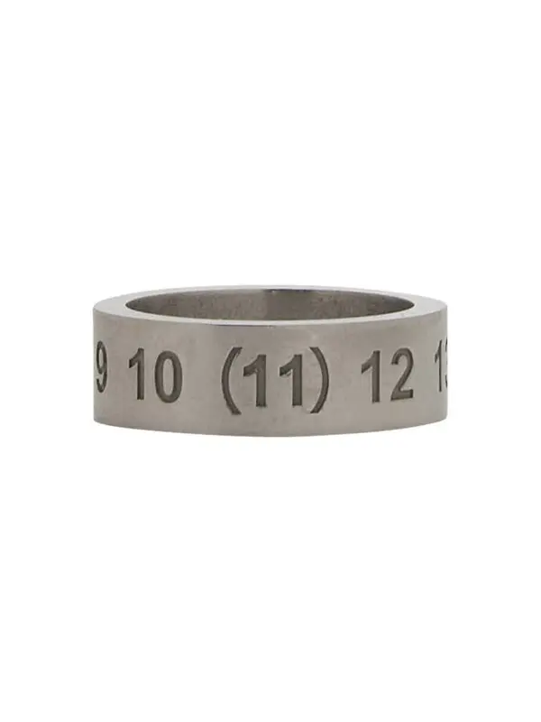 MAISON MARGIELA Logo Ring - Silver