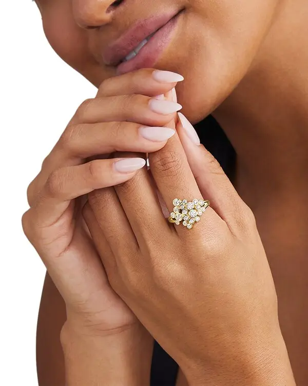 Lagos 18k Yellow Fizz Diamond Ring