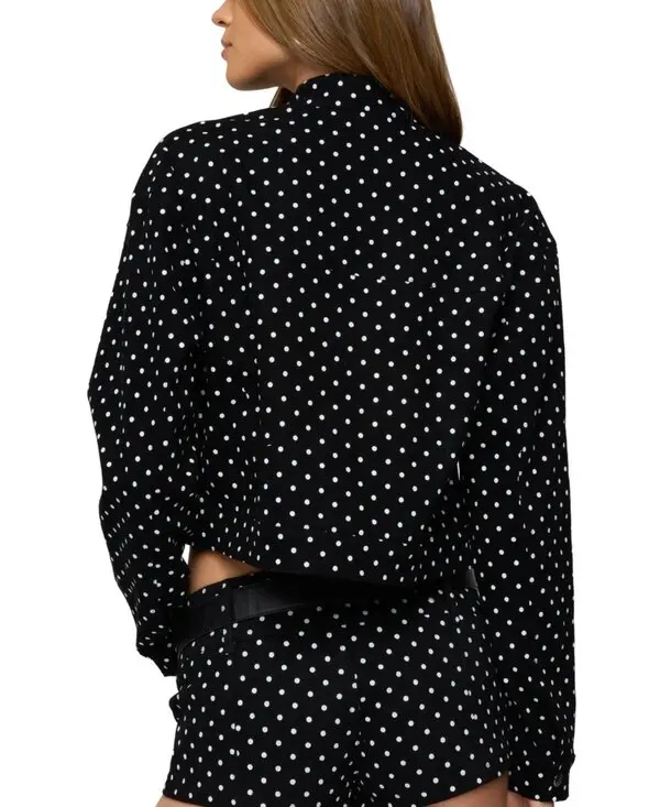 EDIKTED Tabitha Polka Dot Jacket