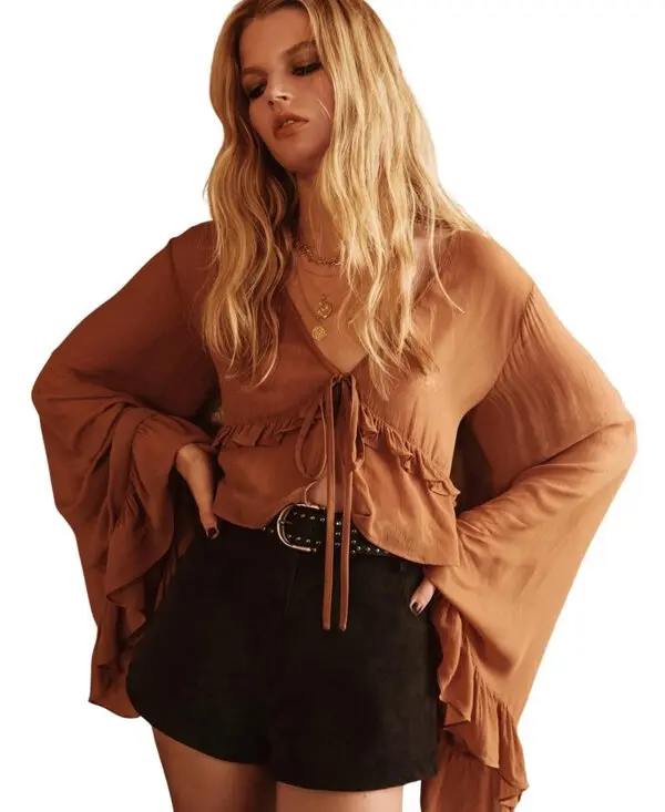 Nasty Gal Distressed Faux Leather Hotpants