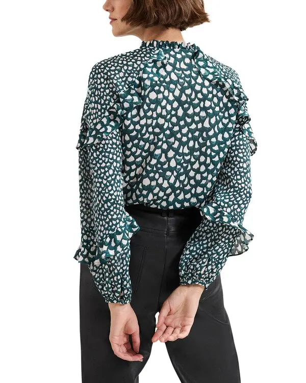 PHASE EIGHT Manon Frill Detail Blouse