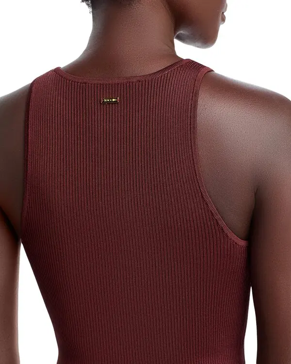 TOCCIN Avery Racer Tank - Deep Spice