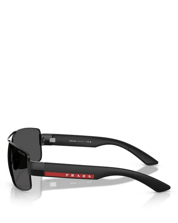 Prada Linea Rossa Wraparound Sunglasses