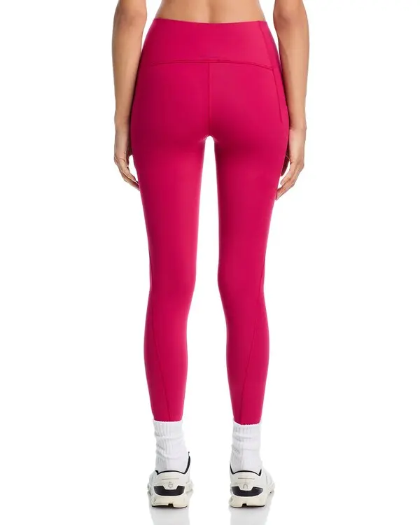 On Studio 7/8 Tights - Grenadine