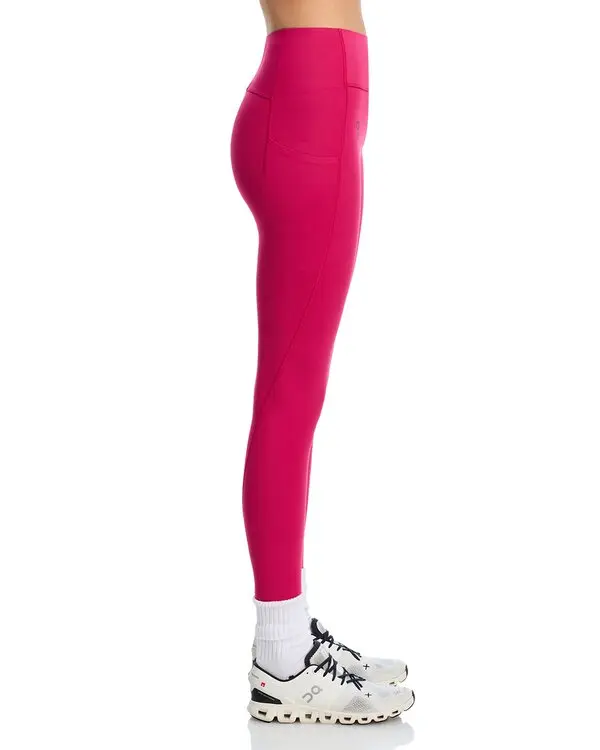 On Studio 7/8 Tights - Grenadine