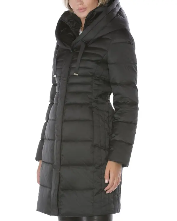 Tahari Casey Hooded Puffer Coat