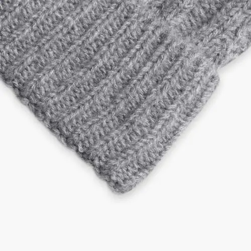 Turtle Fur Lindsey Pom Beanie - Smoke