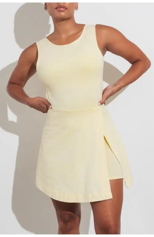 VITALITY Essence Wrap Dress - Butter
