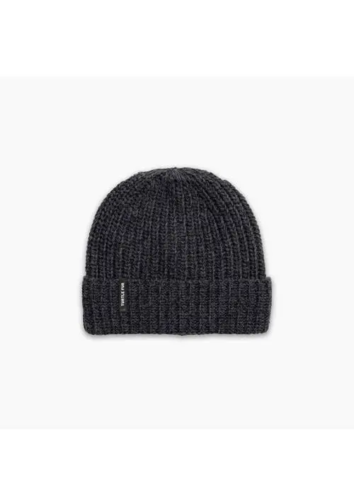 Turtle Fur Ethan Wool Beanie - Black