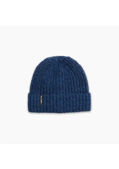 Turtle Fur Ethan Wool Beanie - Navy